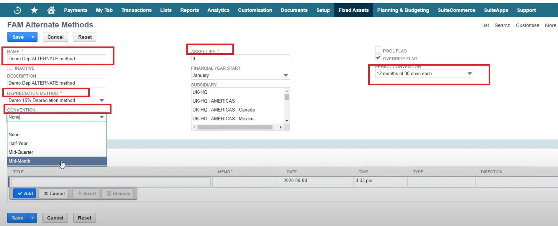 7 Steps for easy NetSuite Fixed Assets Management