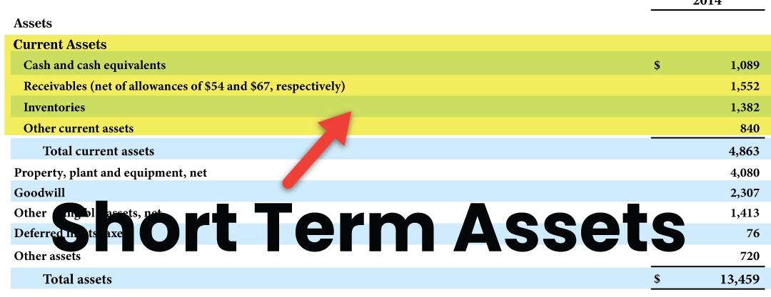 What are short term investments on the balance sheet?